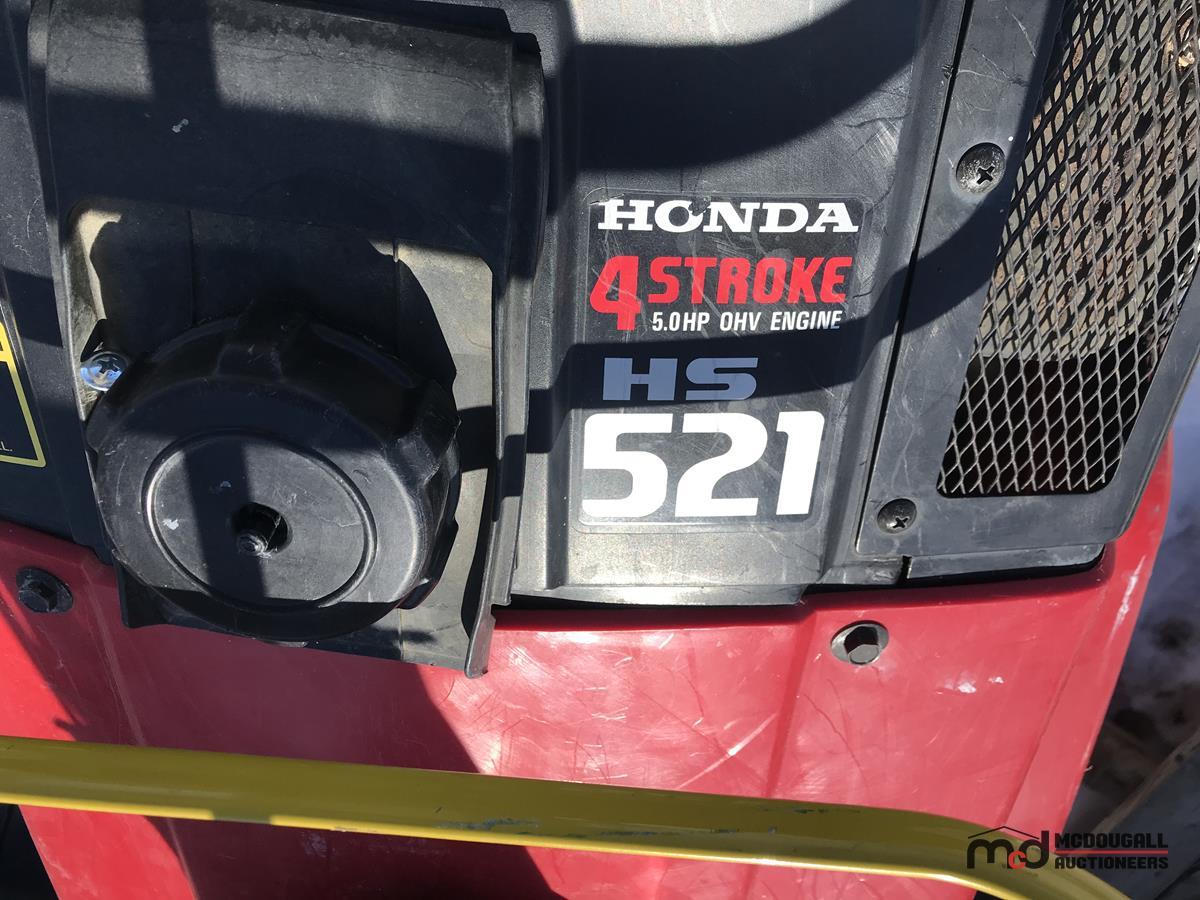 Honda HS 521 4-Stroke Snow Blower
